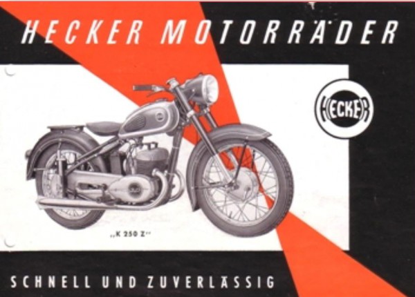 Pressebericht: „Restaurierung einer Hecker K250 Z, 1953“ – Hecker ...